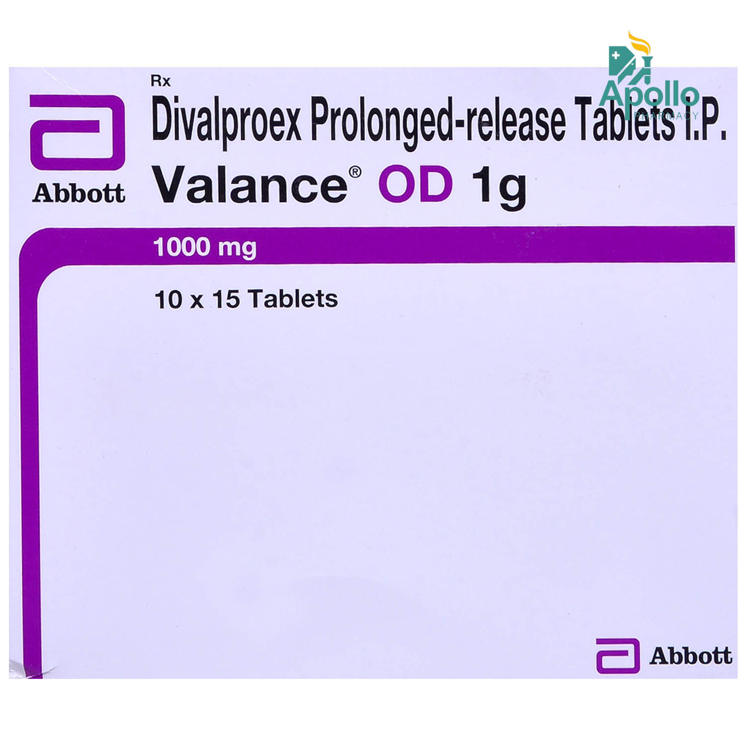 Valance OD 1g Tablet 15's Price, Uses, Side Effects, Composition ...