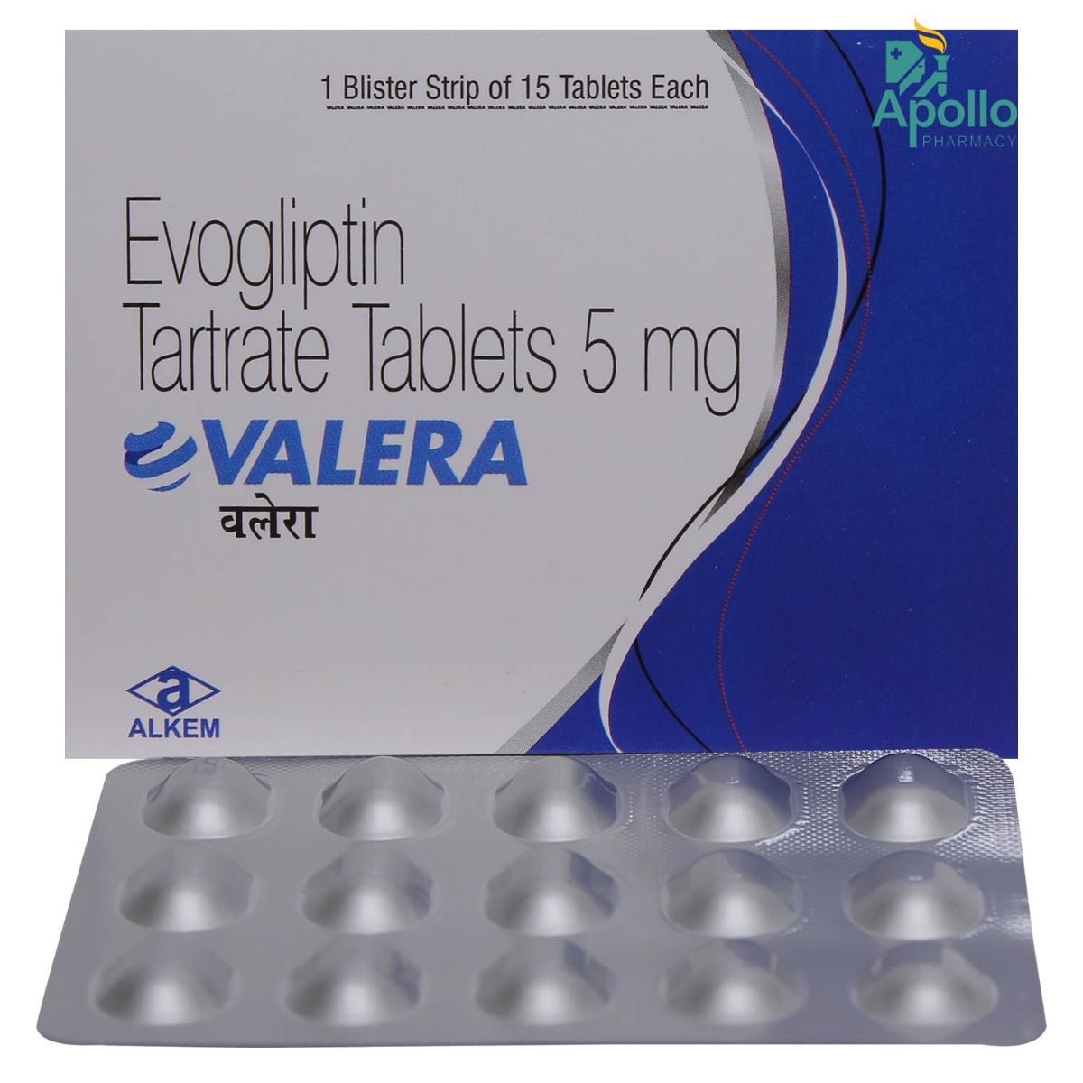 Valera 5 Tablet 15's Price, Uses, Side Effects, Composition - Apollo ...