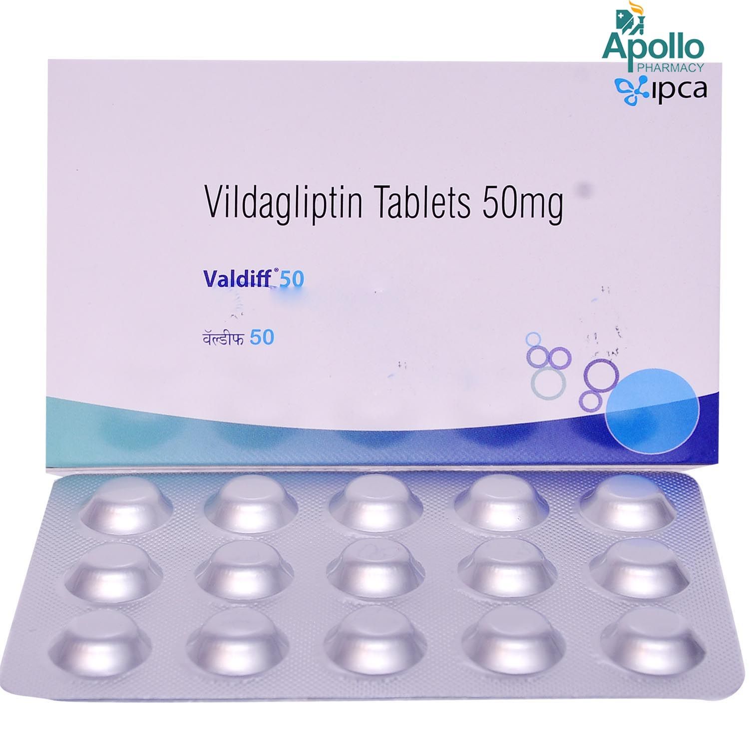 Valdiff 50mg Tablet 15's Price, Uses, Side Effects, Composition ...