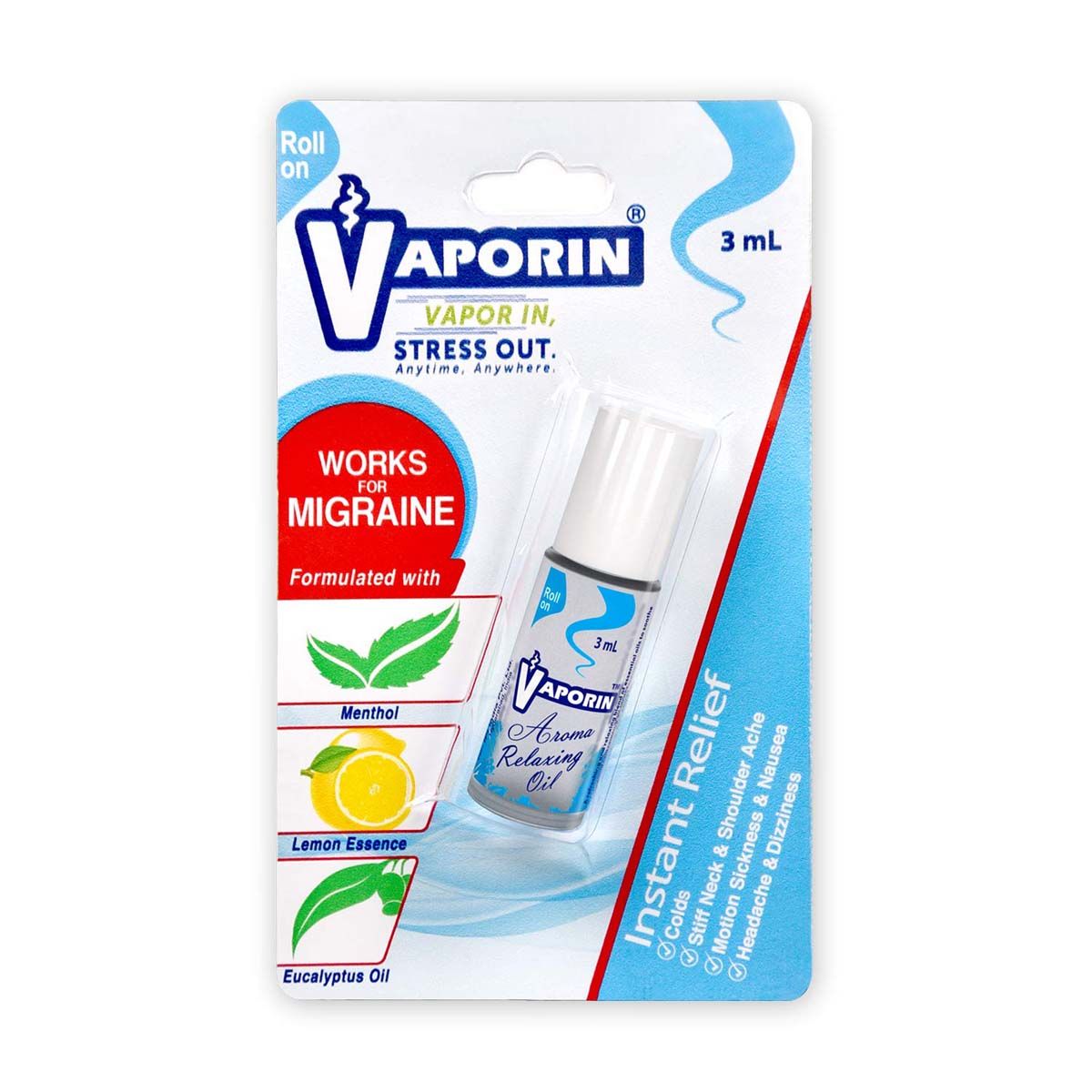 Vaporin Aroma Relaxing Oil Roll-On, 3 ml Price, Uses, Side Effects ...