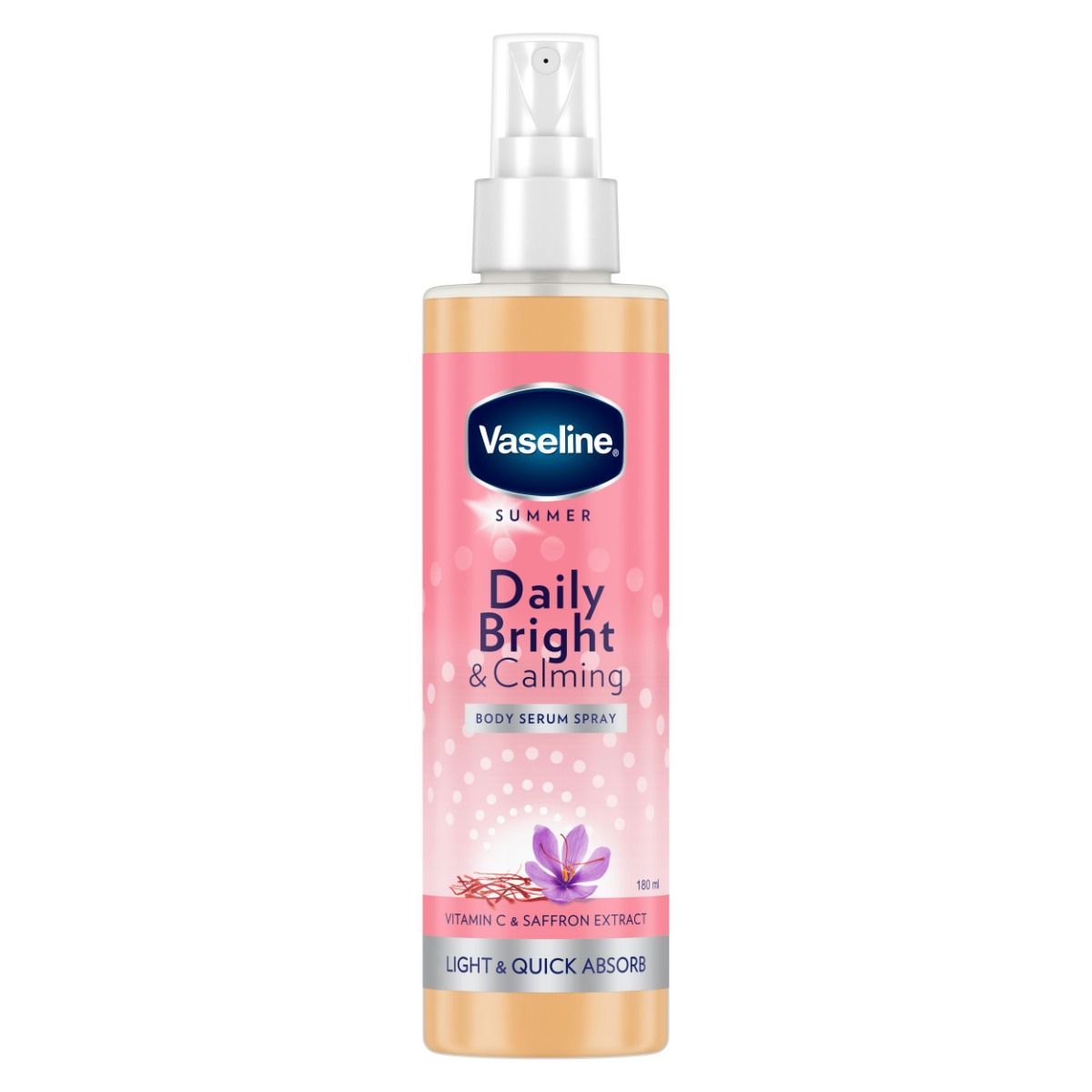 Vaseline Daily Bright & Calming Body Serum Spray, 90 ml Price, Uses ...