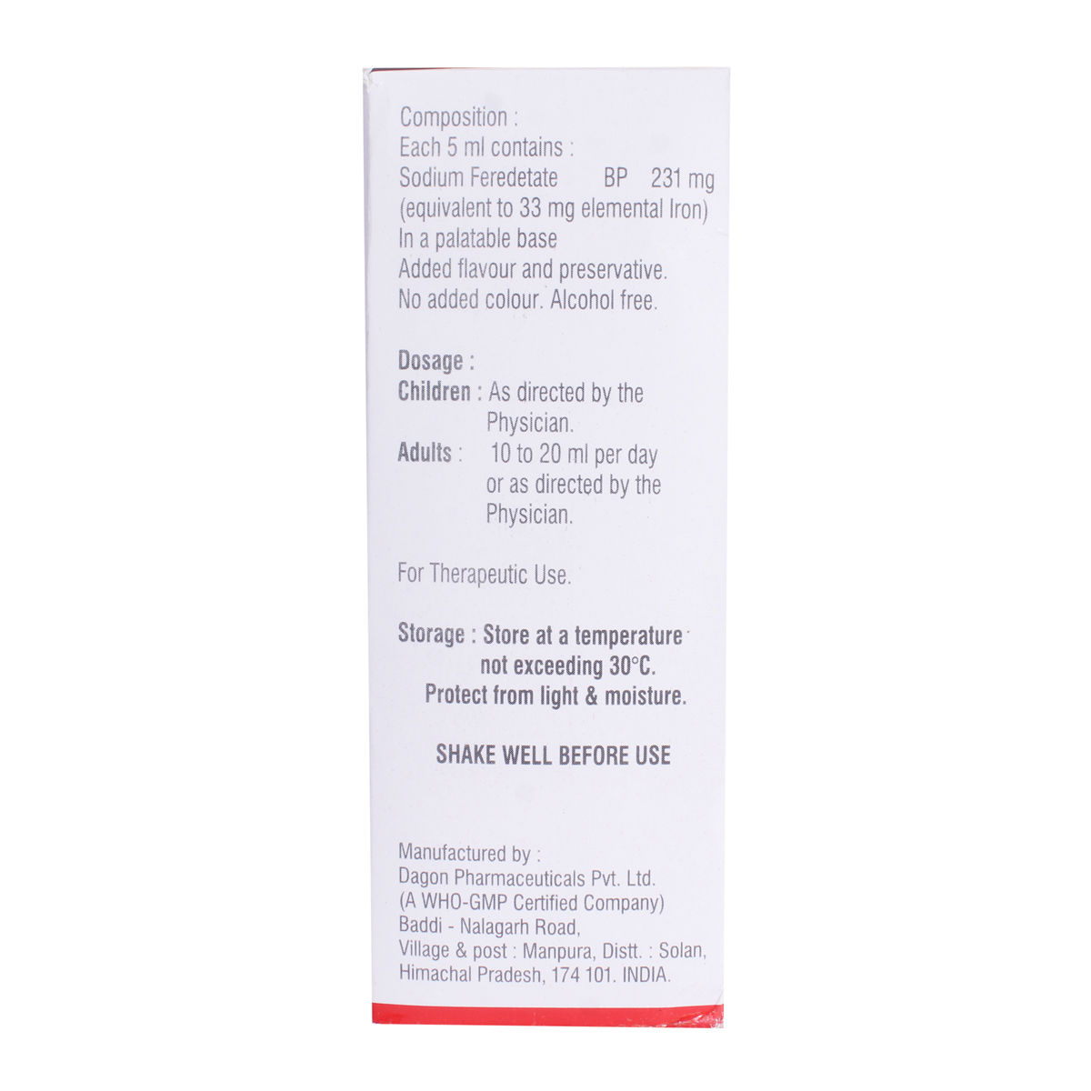 Vegefer Syrup 150 ml Price, Uses, Side Effects, Composition - Apollo ...