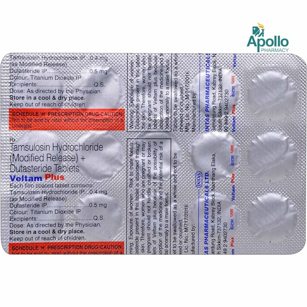 Veltam Plus Tablet 15's Price, Uses, Side Effects, Composition - Apollo ...