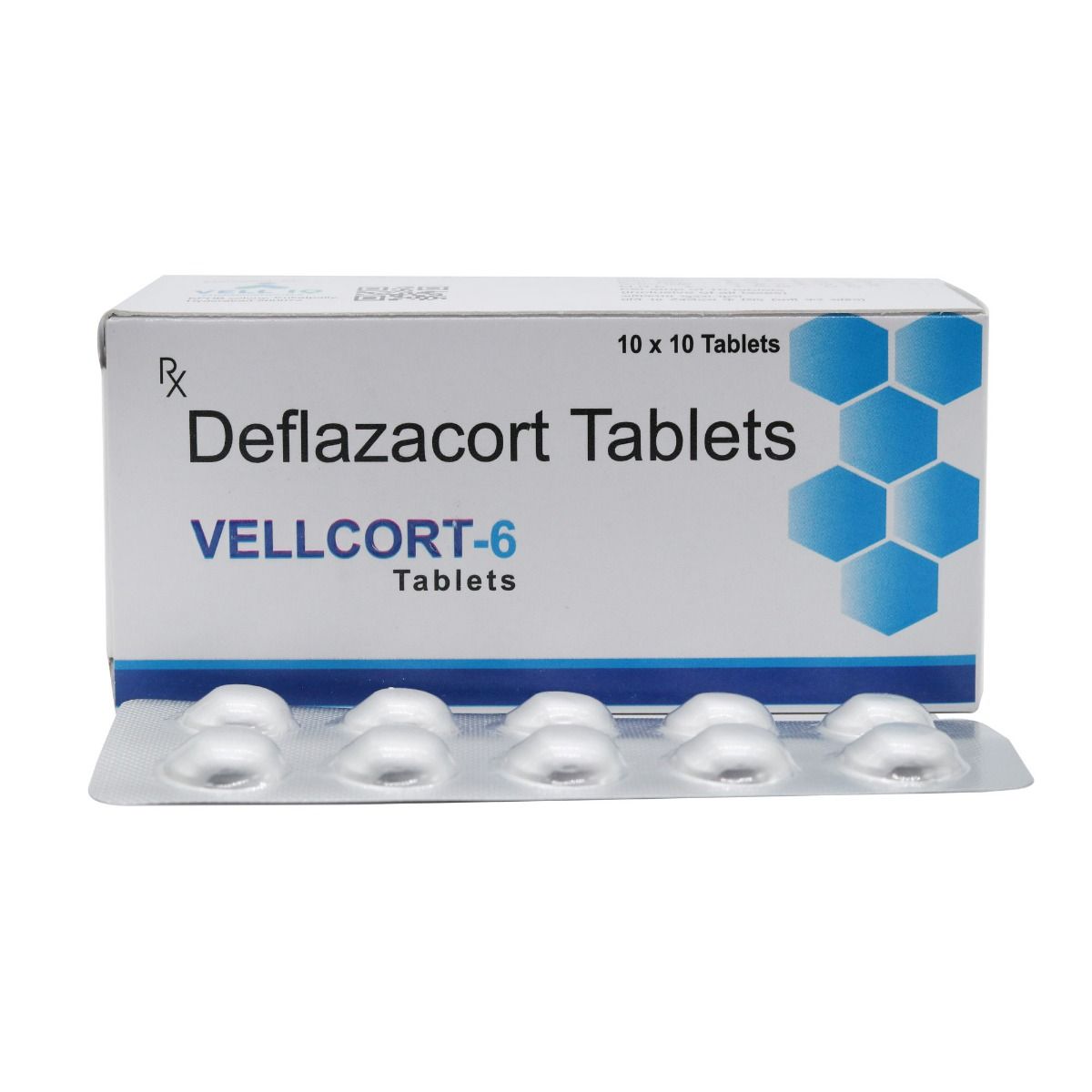 Vellcort 6 mg Tablet 10's Price, Uses, Side Effects, Composition ...