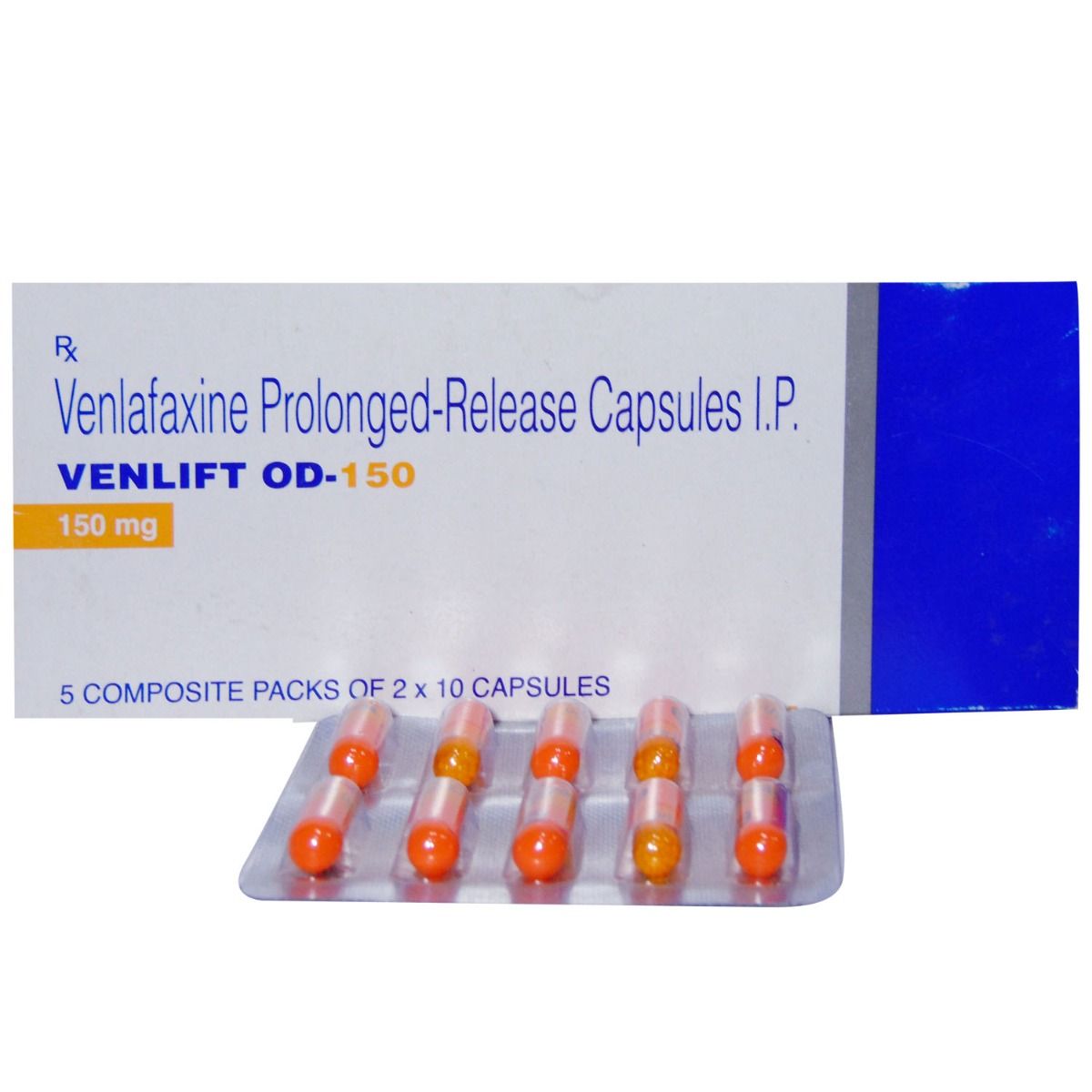VENLIFT OD 150MG CAPSULE Price, Uses, Side Effects, Composition ...