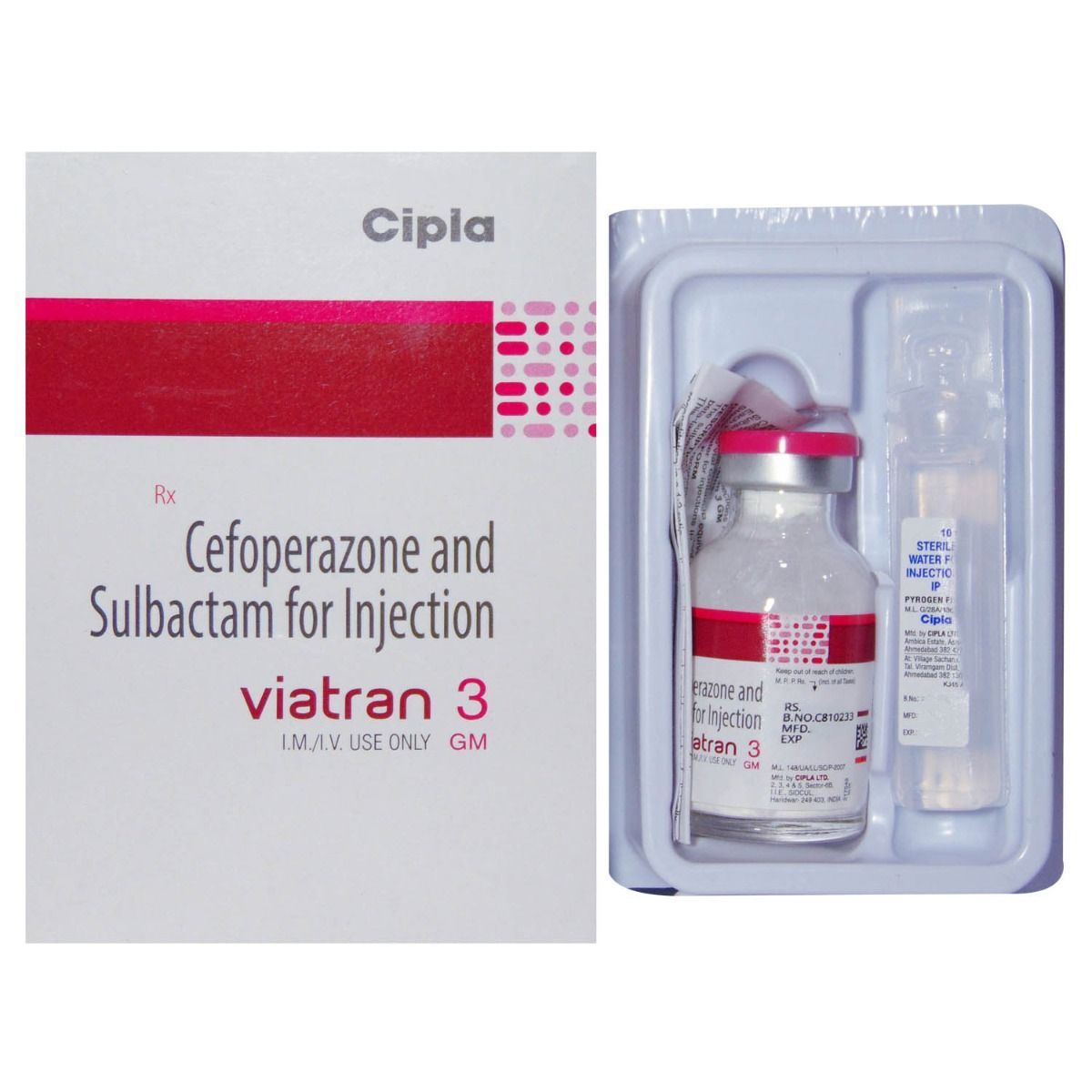Viatran Injection 3 gm Price, Uses, Side Effects, Composition - Apollo ...