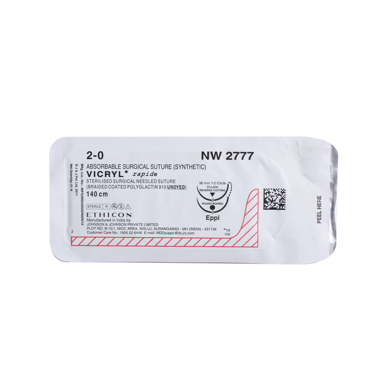 Vicryl 2 0 Nw 2777 Price, Uses, Side Effects, Composition - Apollo Pharmacy