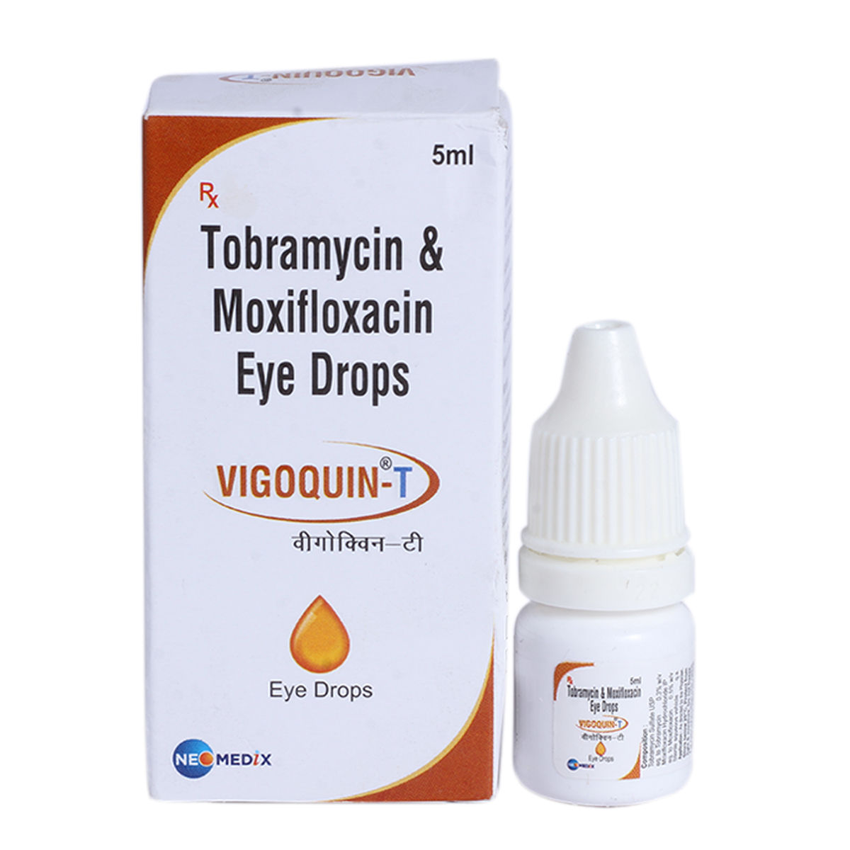 Vigoquin T Eye Drop 5 ml Price, Uses, Side Effects, Composition ...