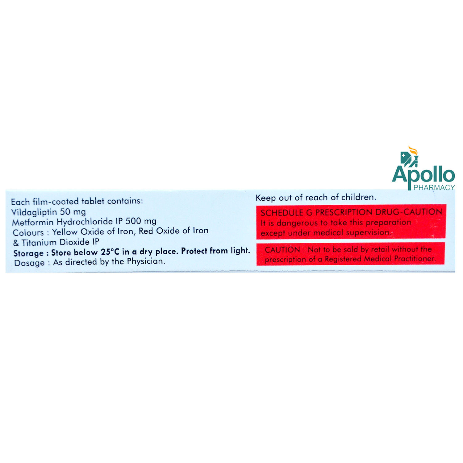 Vilpower-M 500 Tablet 10's Price, Uses, Side Effects, Composition ...