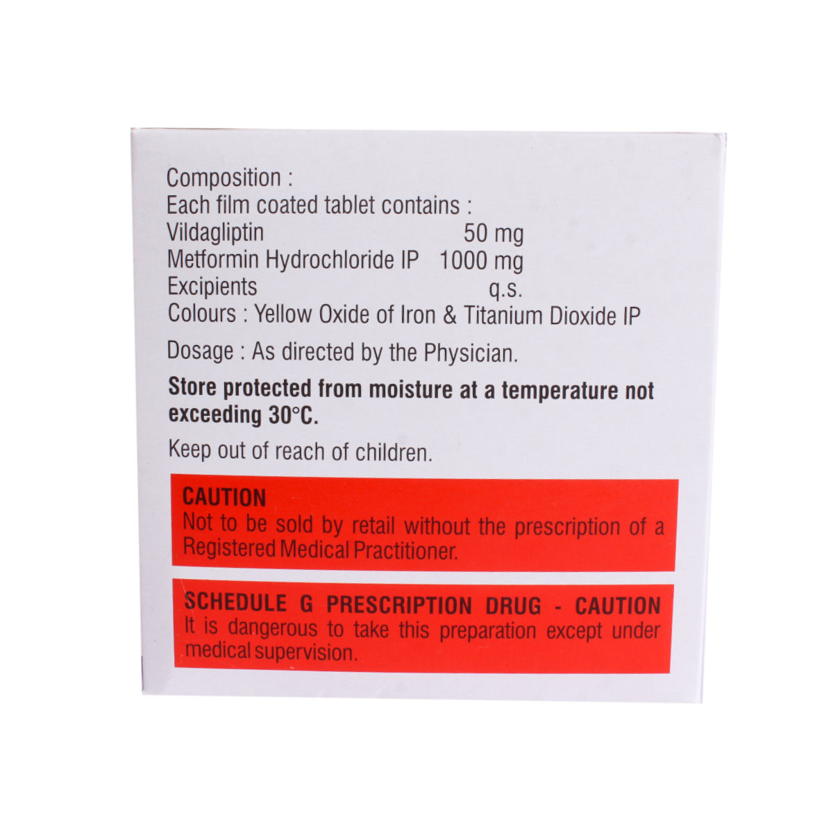 Vil-Gm 1000/50mg Tablet 10's Price, Uses, Side Effects, Composition ...