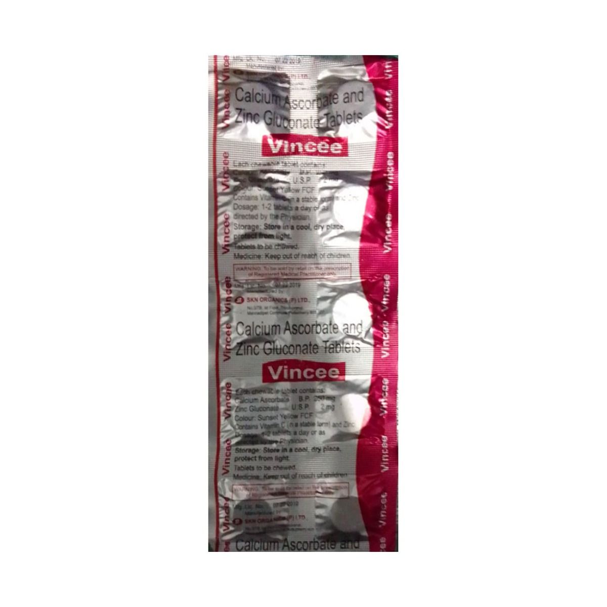 VINCEE TABLET Price, Uses, Side Effects, Composition - Apollo Pharmacy