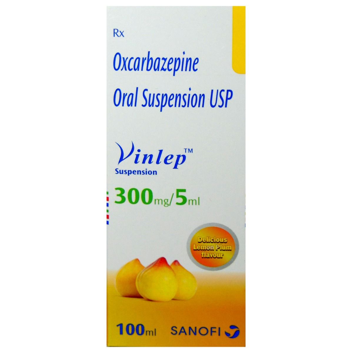 VINLEP 300MG/5ML LEMON PLUM FLAV SUSPENSION 100ML Price, Uses, Side ...