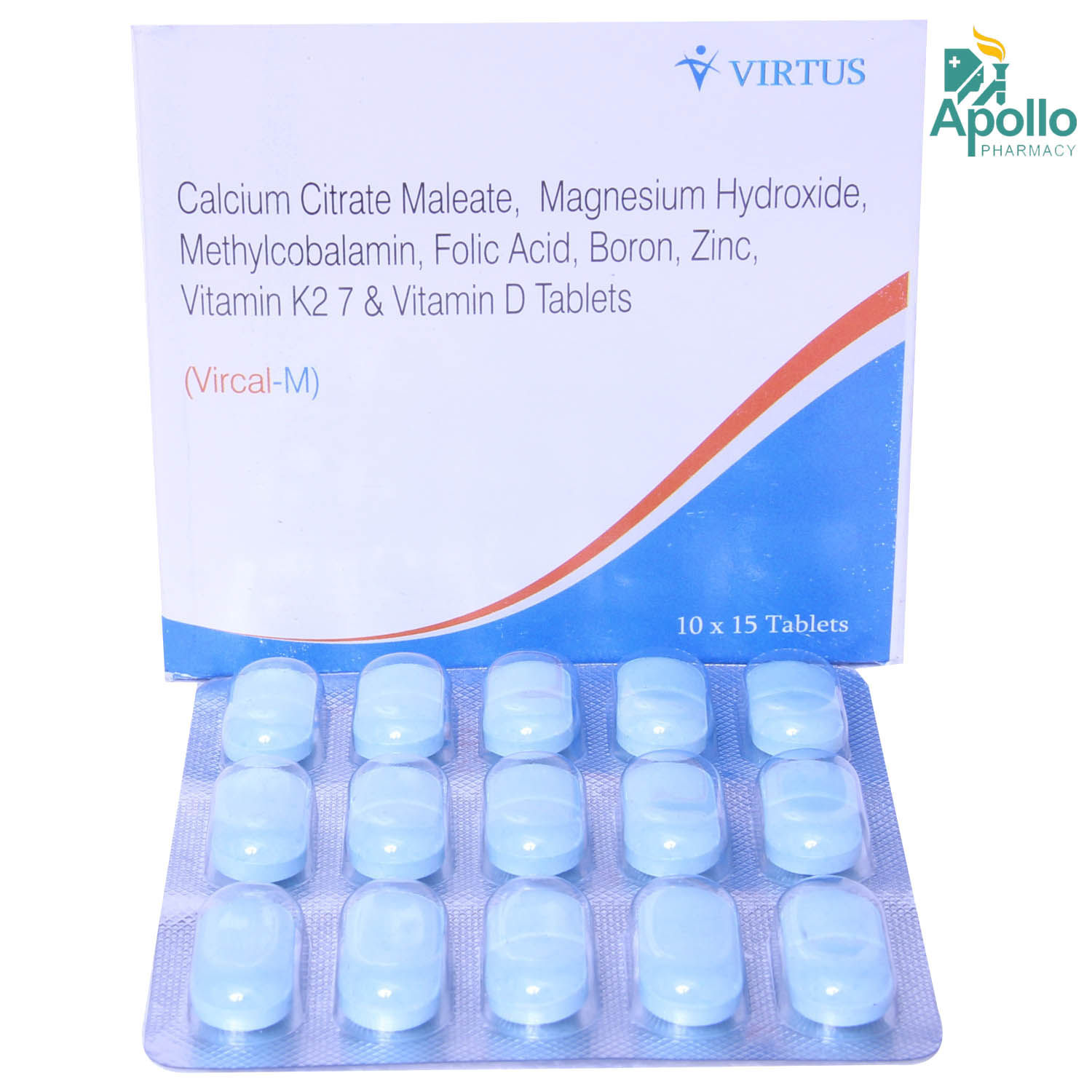 Vircal-M Tablet 15's Price, Uses, Side Effects, Composition - Apollo ...