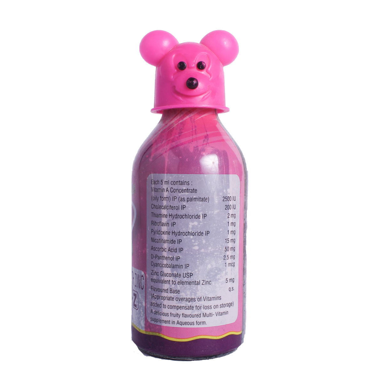 Visyneral Z Syrup 100 ml Price, Uses, Side Effects, Composition ...