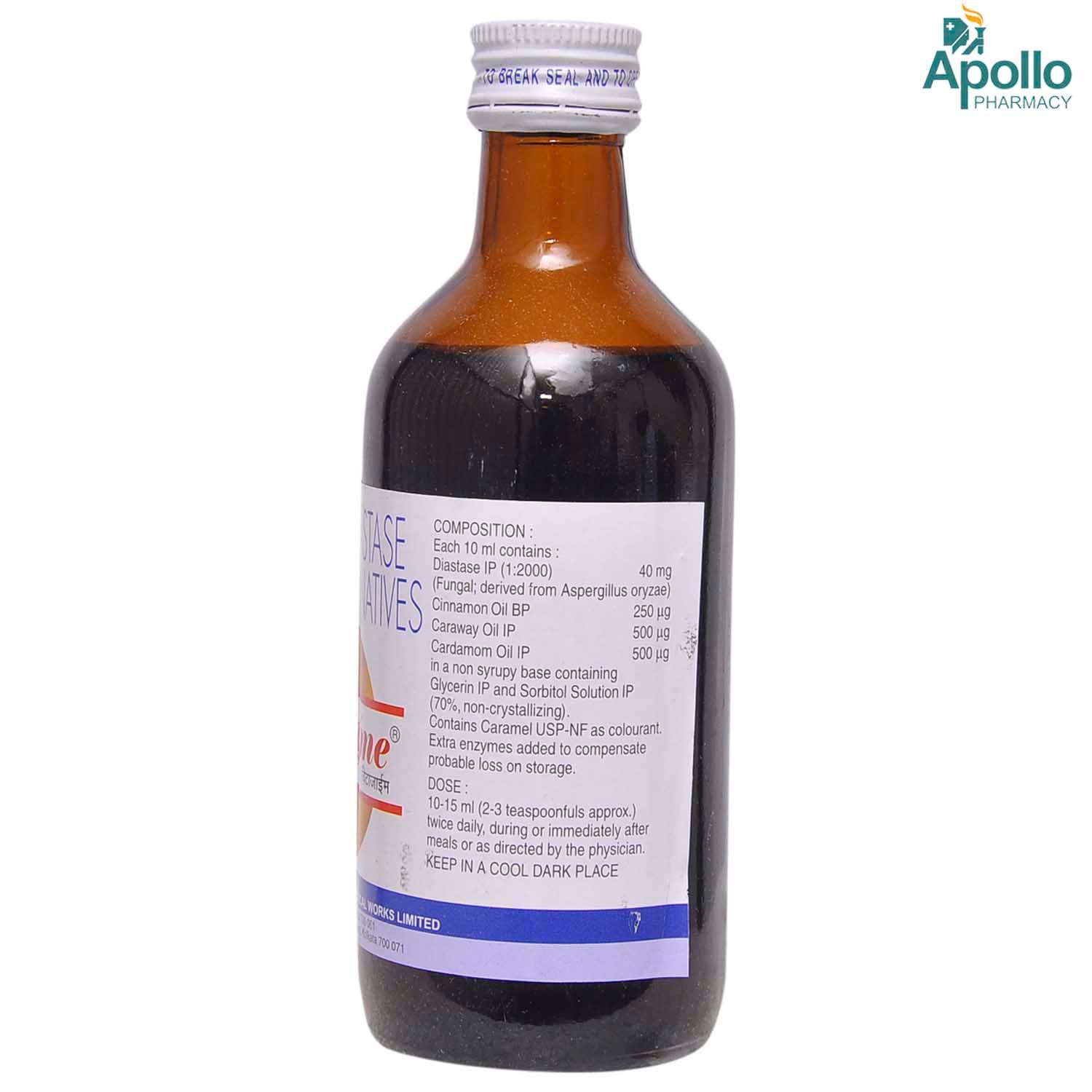 Vitazyme Syrup 200 ml Price, Uses, Side Effects, Composition - Apollo ...