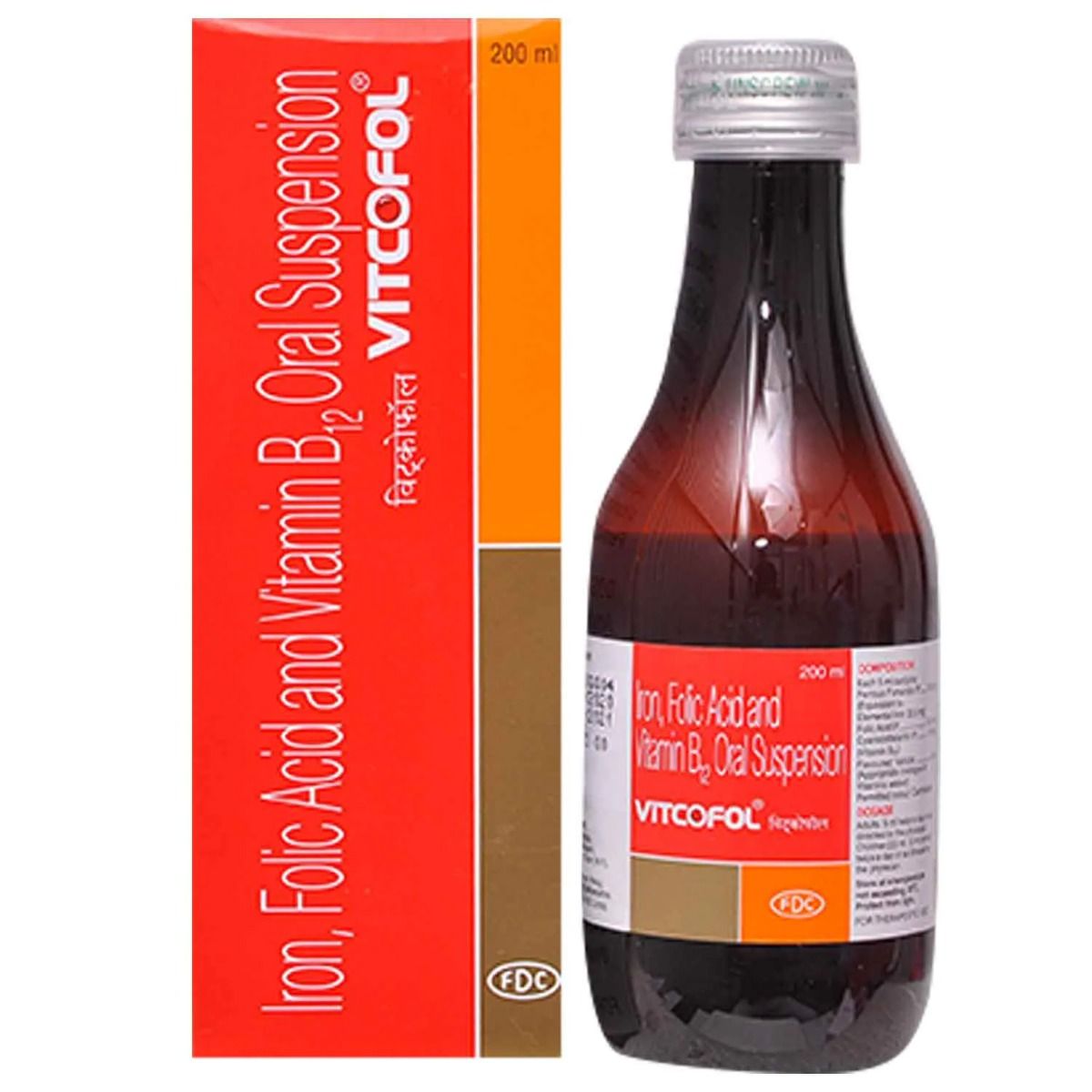 Vitcofol Syrup 180 ml Price, Uses, Side Effects, Composition - Apollo ...