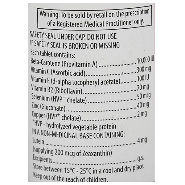 VITALUX PLUS TR CAPSULE 30'S Price, Uses, Side Effects, Composition ...