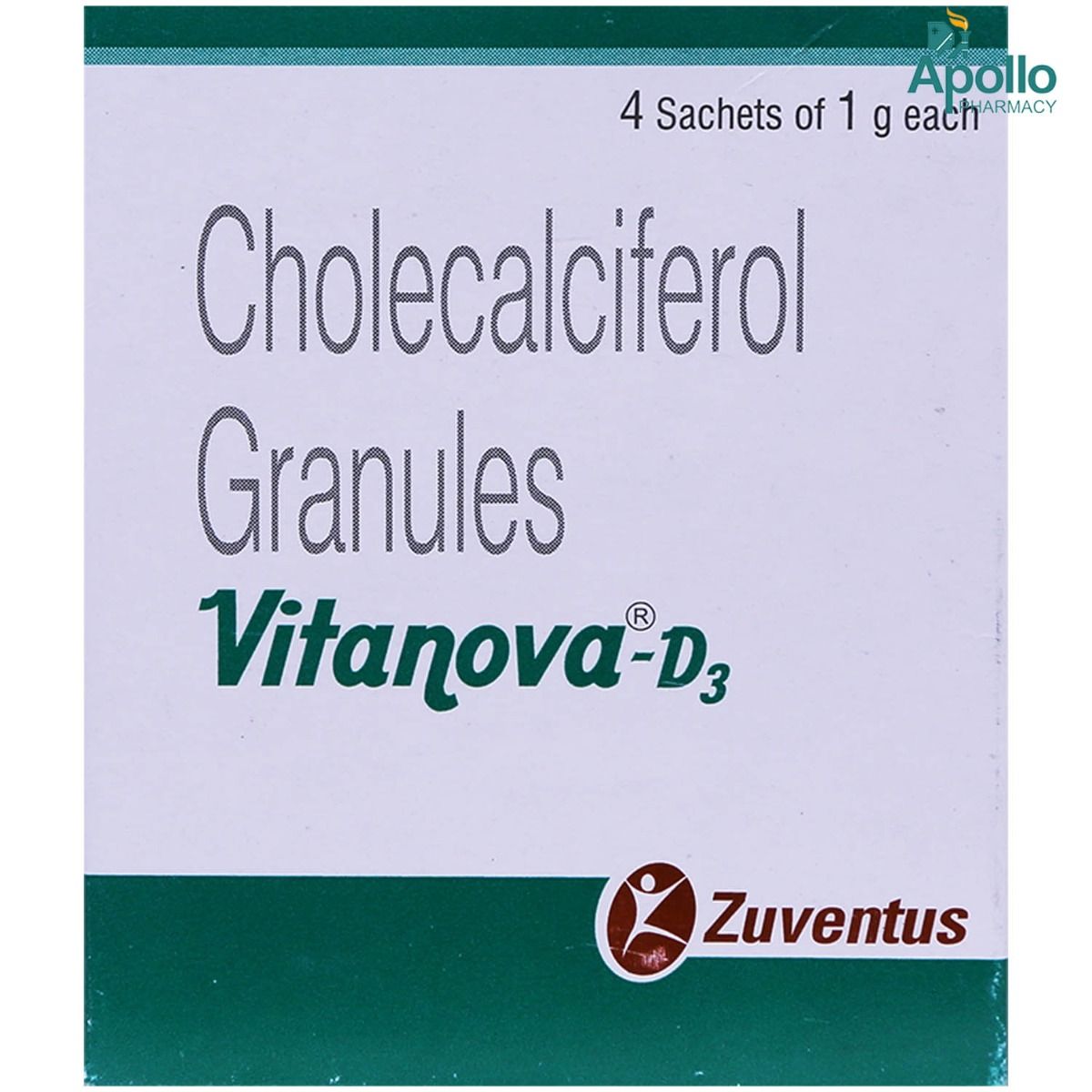 Vitanova-D3 Sachets 1 gm Price, Uses, Side Effects, Composition ...