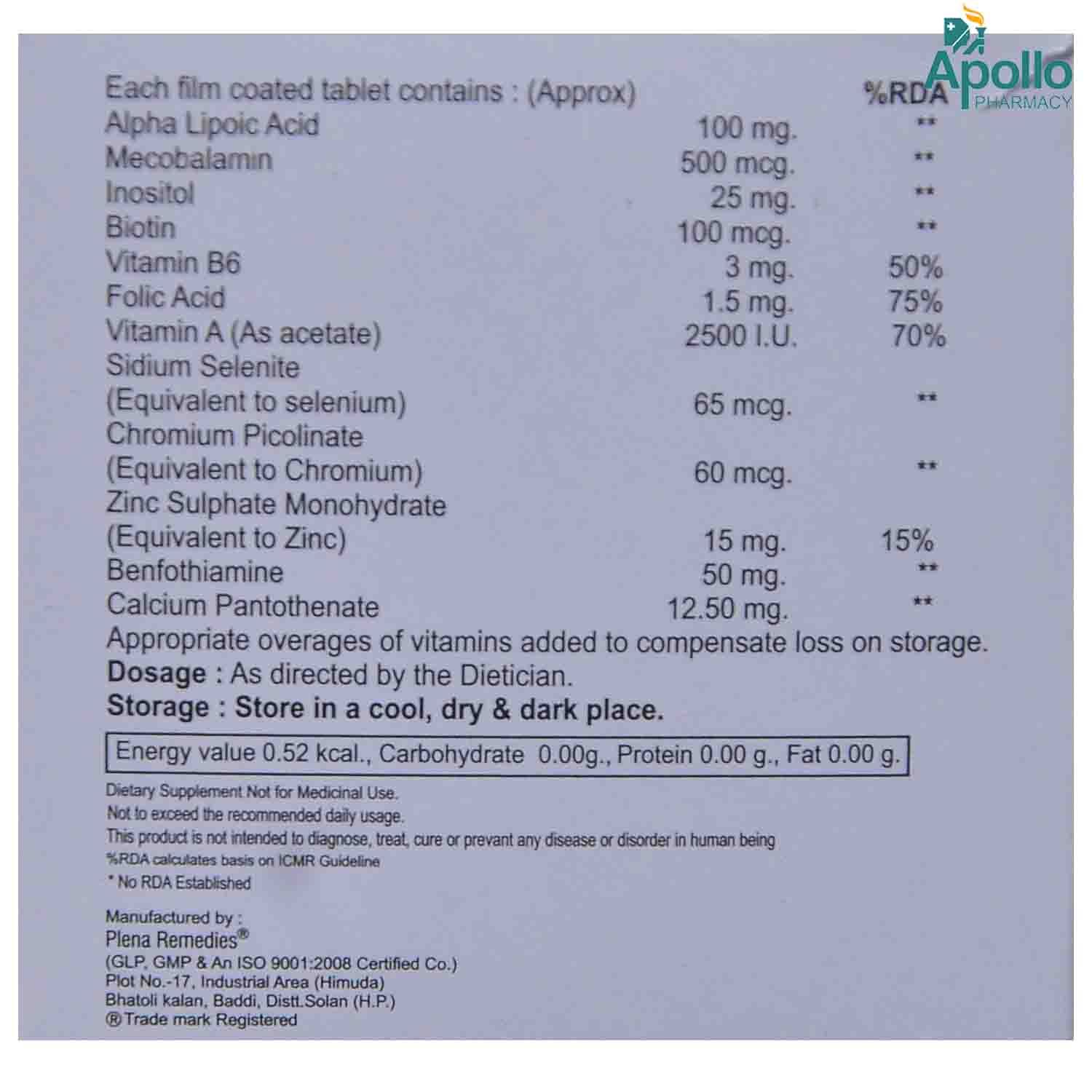 VITASAN TABLET 10'S Price, Uses, Side Effects, Composition - Apollo ...