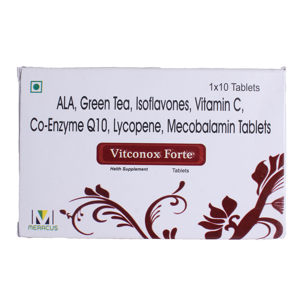 Vitconox Forte Tablet 10's Price, Uses, Side Effects, Composition ...