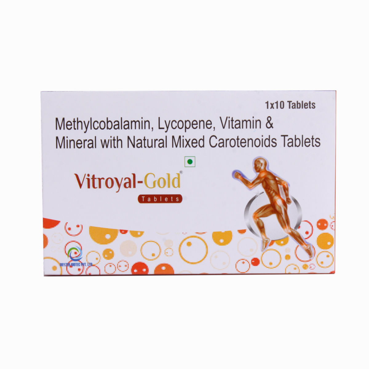 Vitroyal-Gold Tablet 10's Price, Uses, Side Effects, Composition ...
