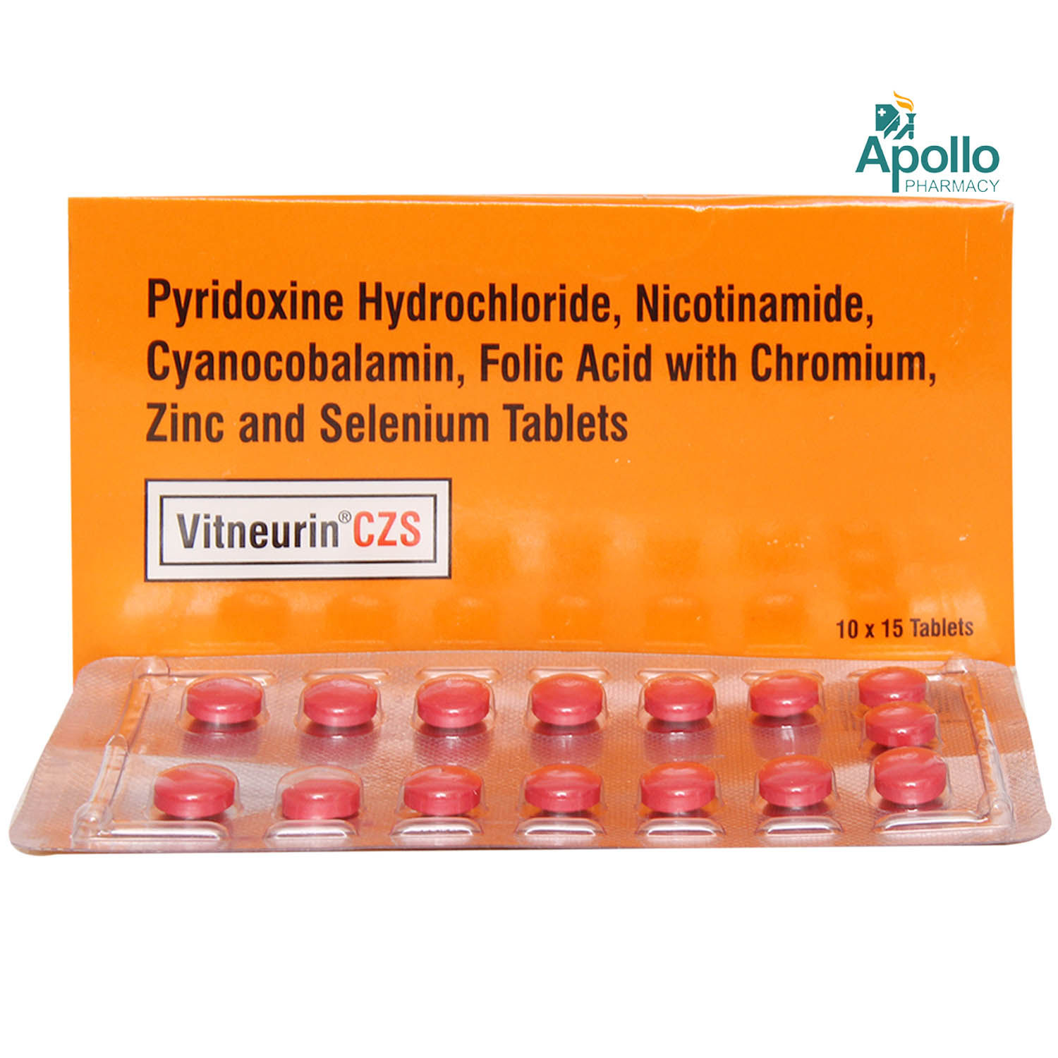 Vitneurin CZS Tablet 15's Price, Uses, Side Effects, Composition ...