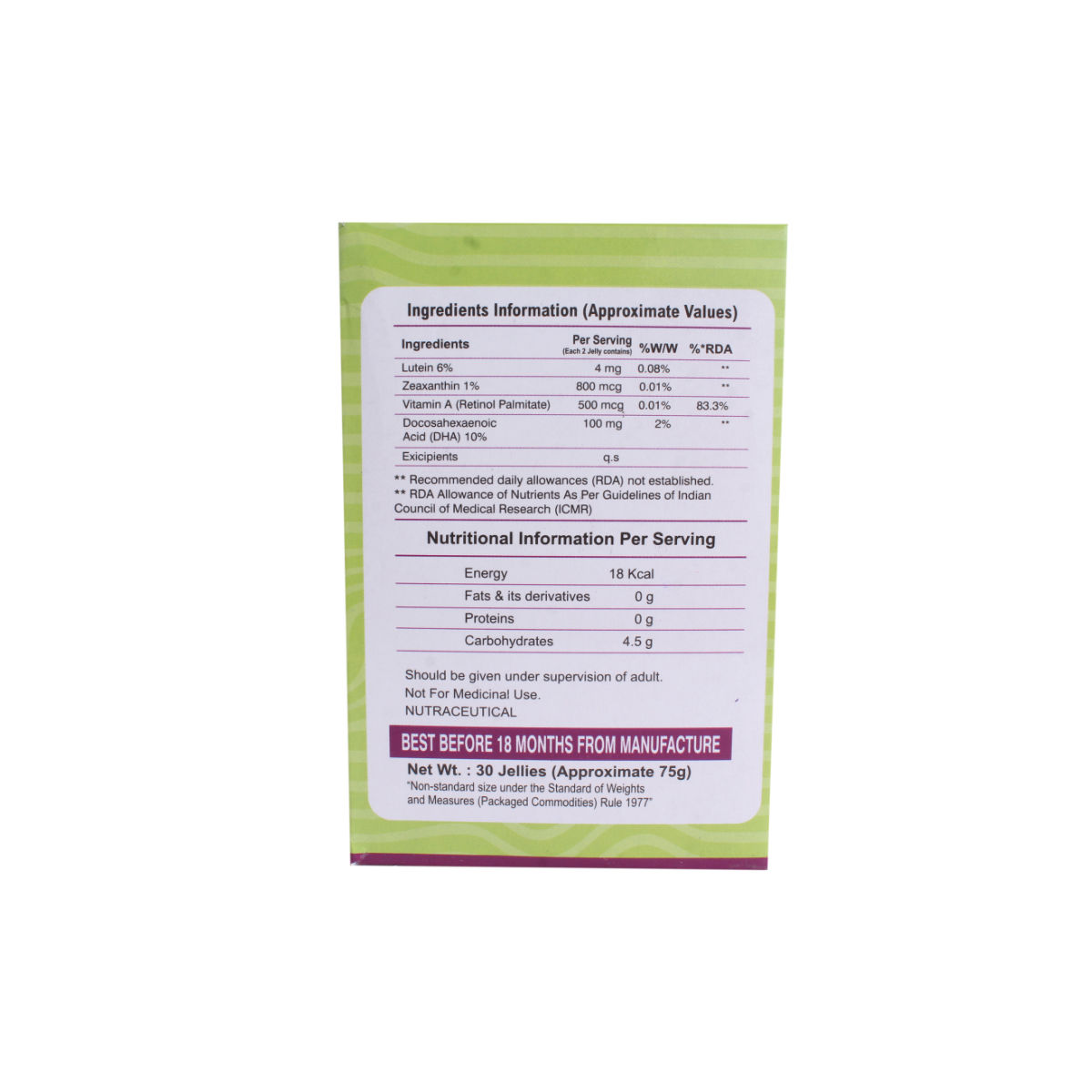 Vittles Jelly 30's Price, Uses, Side Effects, Composition - Apollo Pharmacy