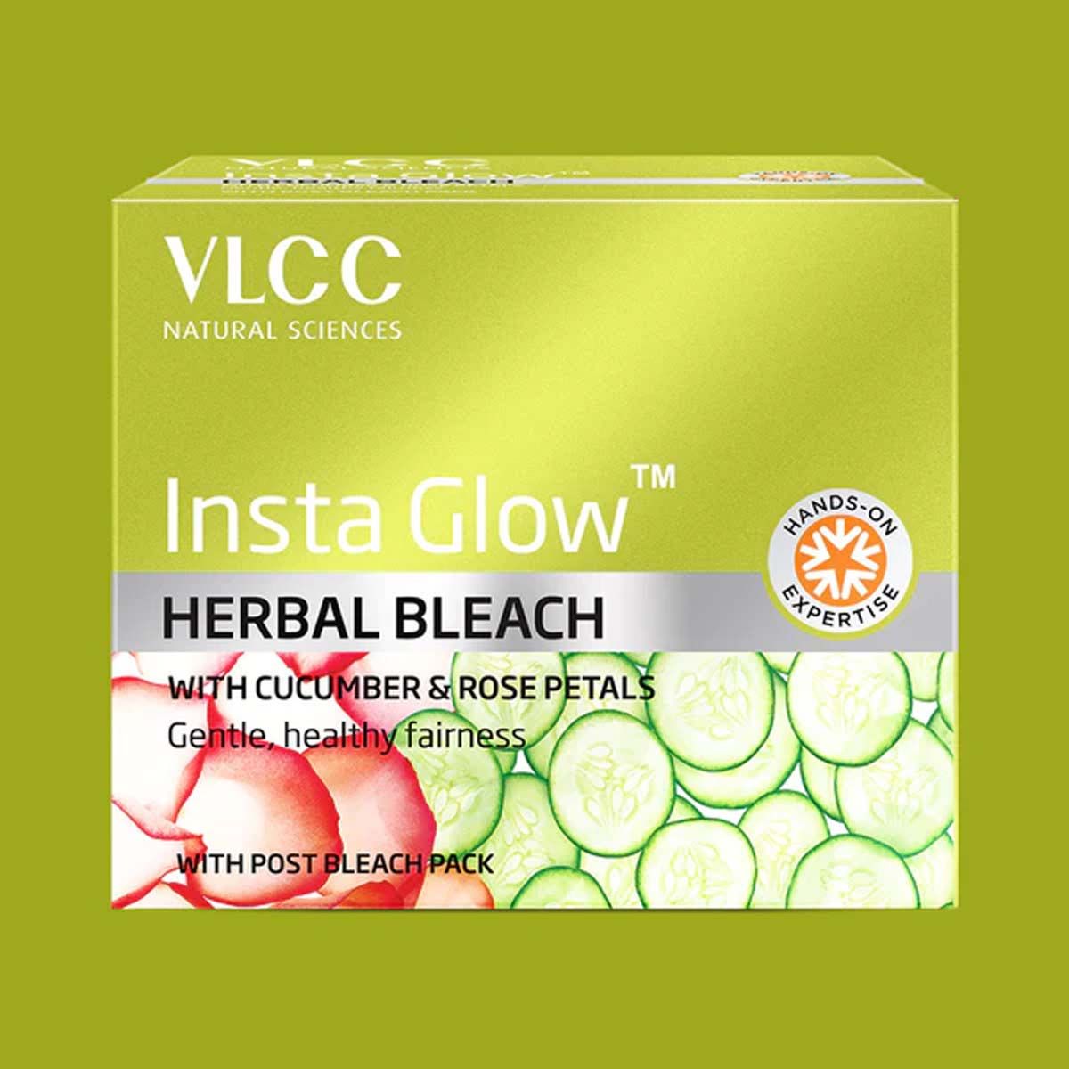 VLCC Insta Glow Herbal Bleach, 27 gm Price, Uses, Side Effects ...