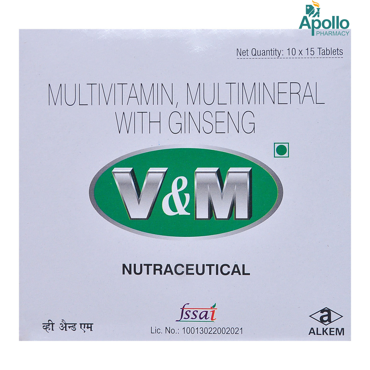 V&M Tablet 15's Price, Uses, Side Effects, Composition - Apollo Pharmacy