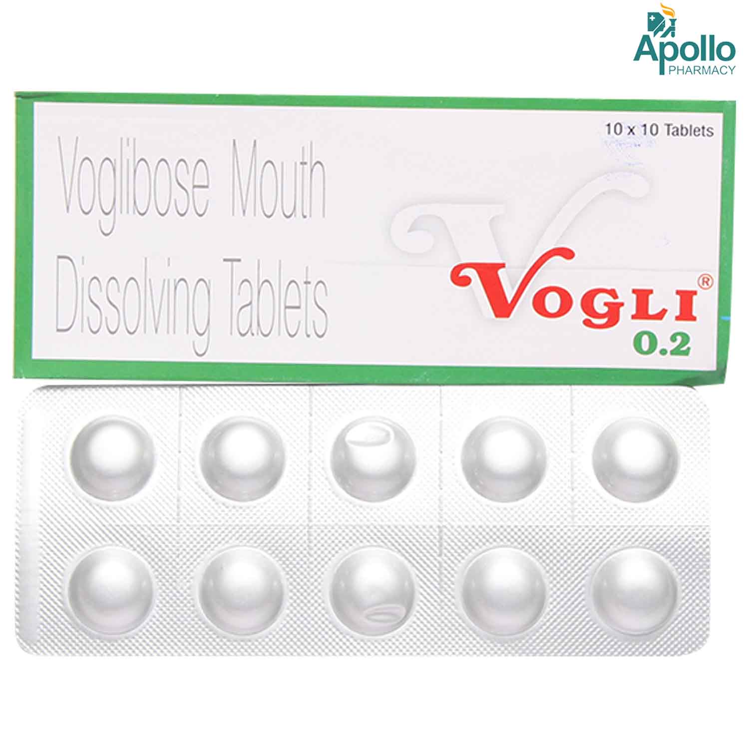 VOGLI 0.2MG TABLET Price, Uses, Side Effects, Composition - Apollo Pharmacy