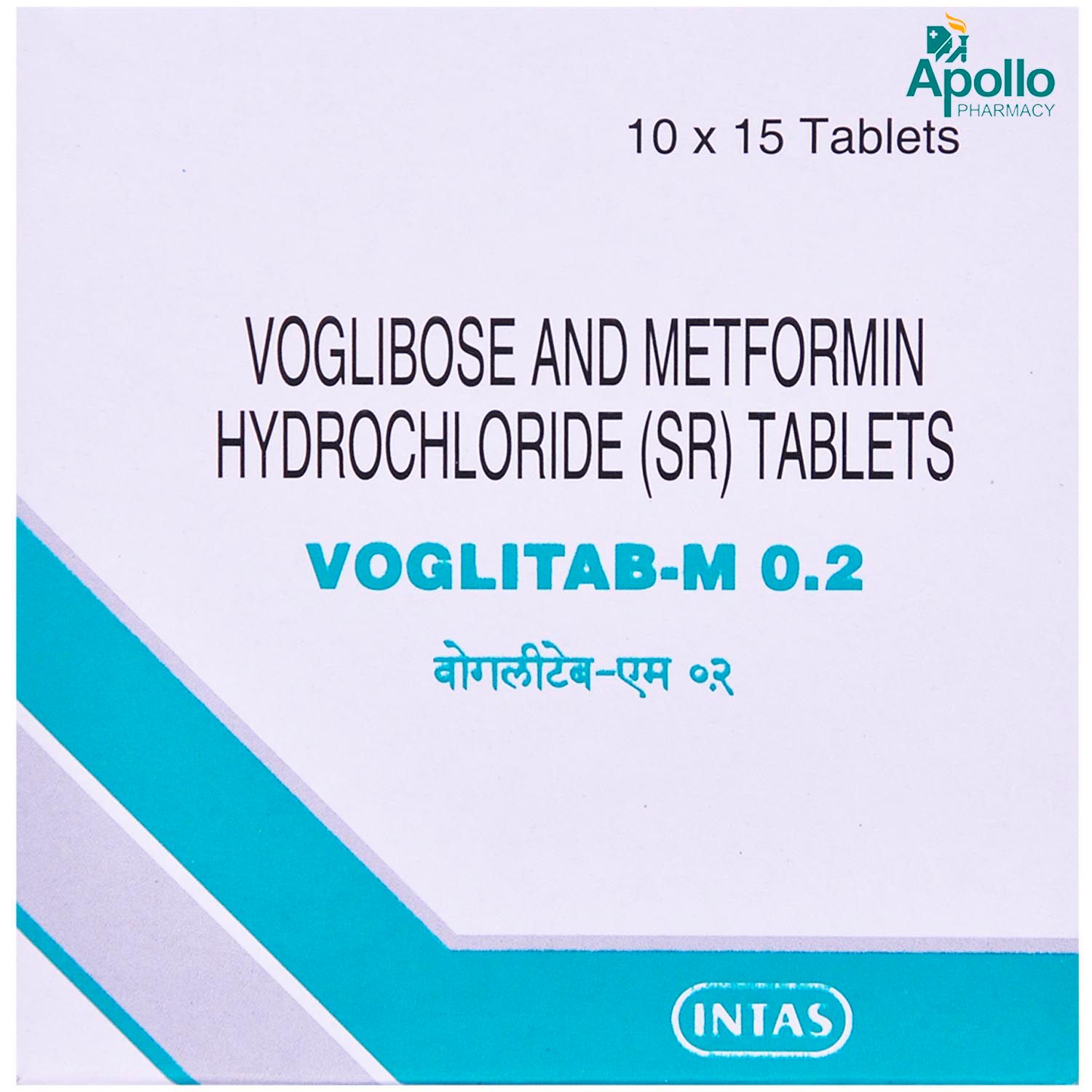 Voglitab M 0.2 Tablet 15's Price, Uses, Side Effects, Composition ...