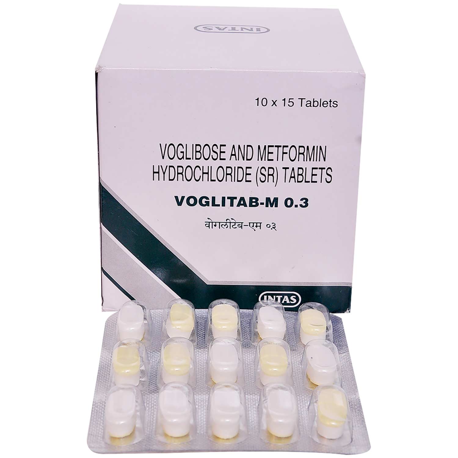 Voglitab M 0.3 Tablet 15's Price, Uses, Side Effects, Composition ...