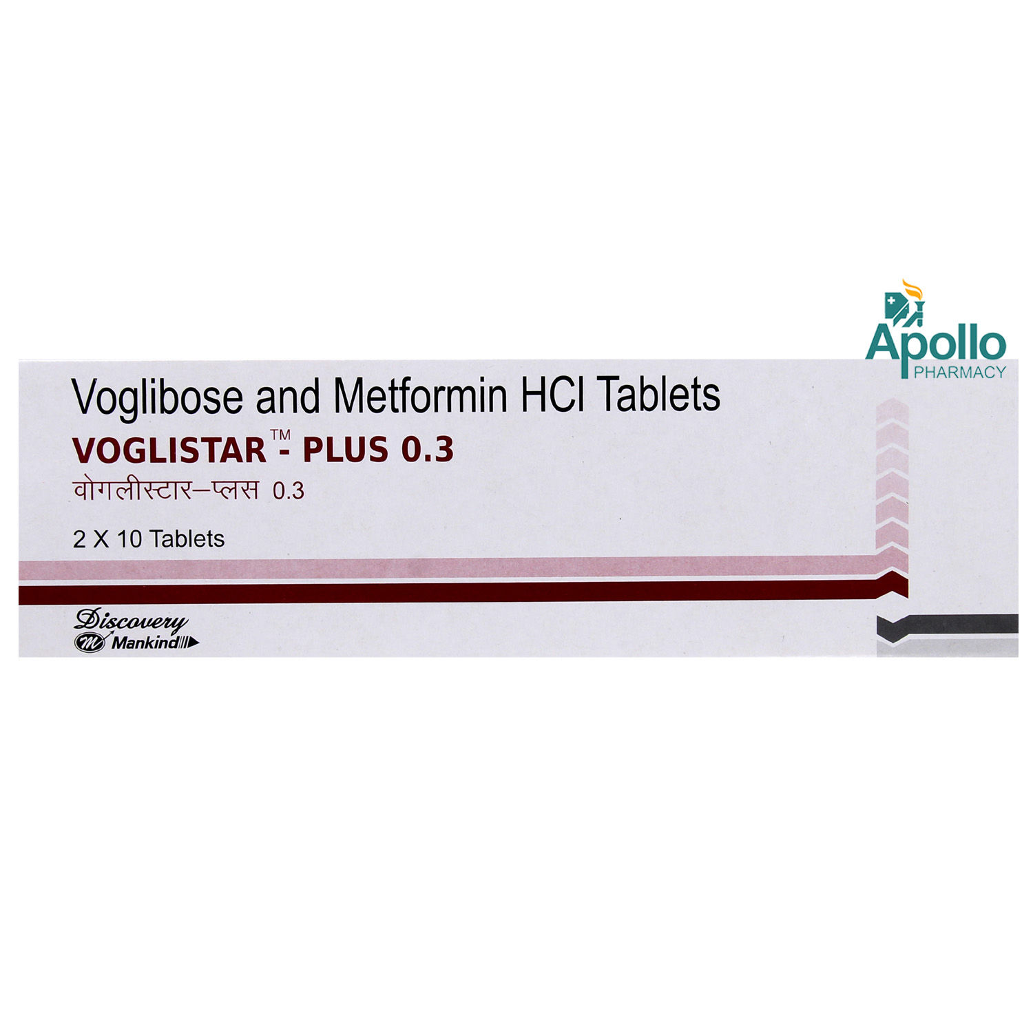 Voglistar-Plus 0.3 Tablet 10's Price, Uses, Side Effects, Composition ...