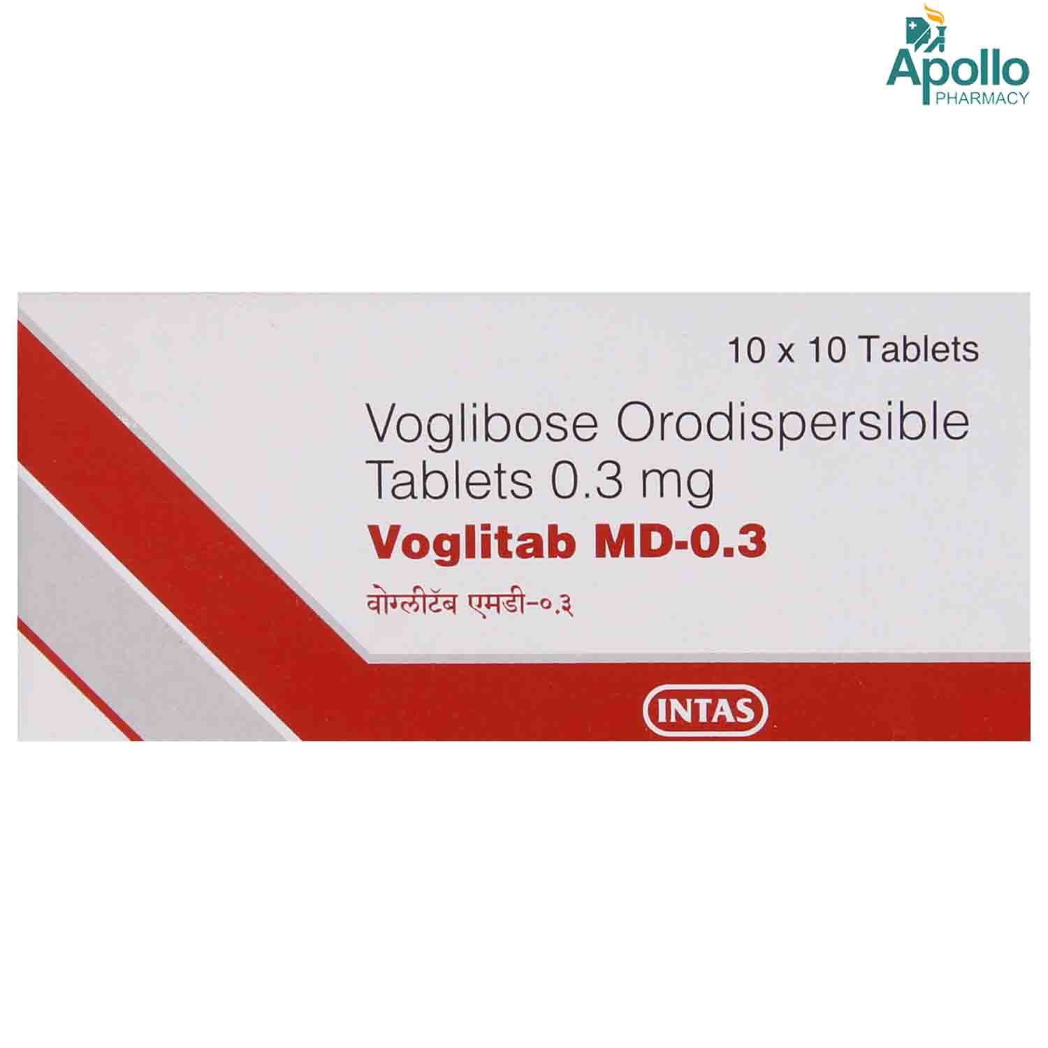 VOGLITAB MD 0.3MG TABLET Price, Uses, Side Effects, Composition ...