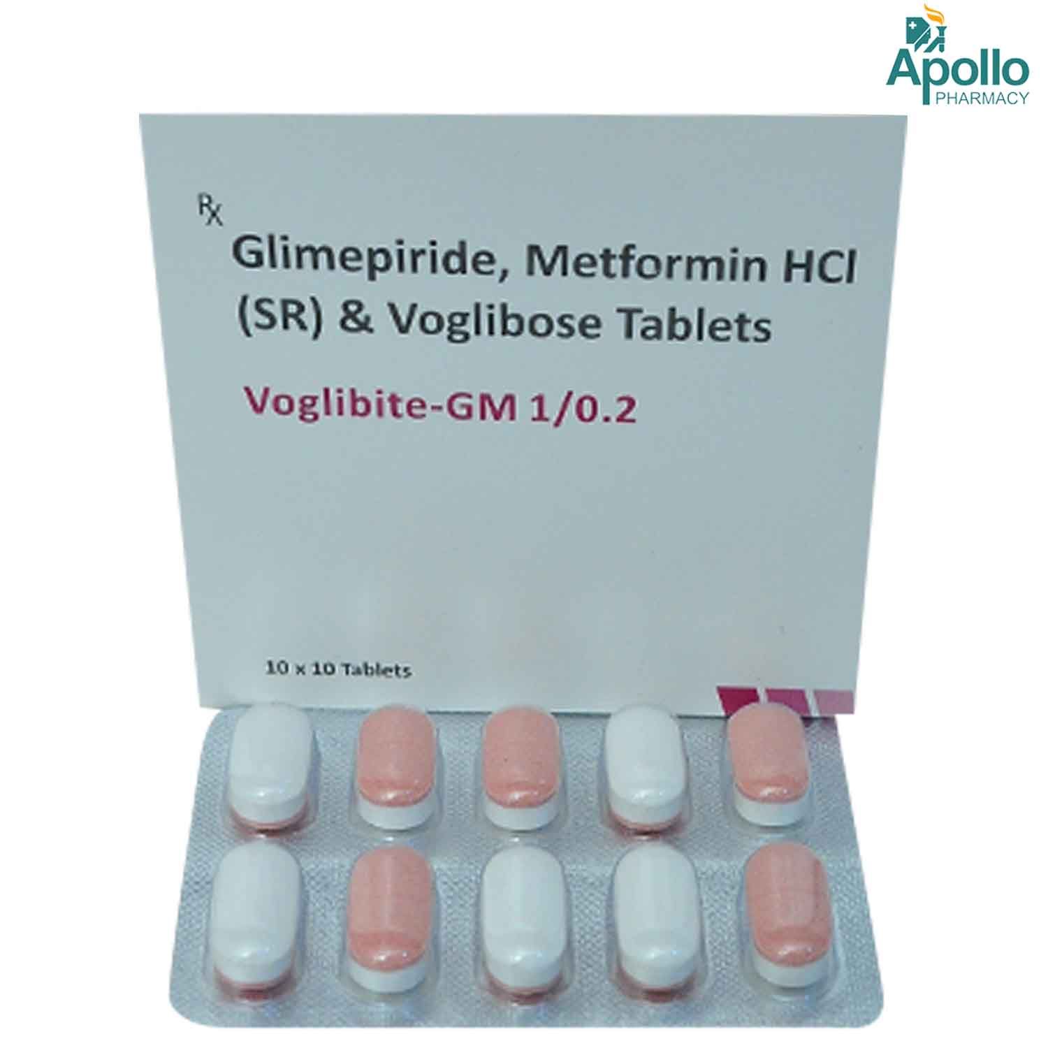 Voglibite-GM 1/0.2 Tablet 10's Price, Uses, Side Effects, Composition ...
