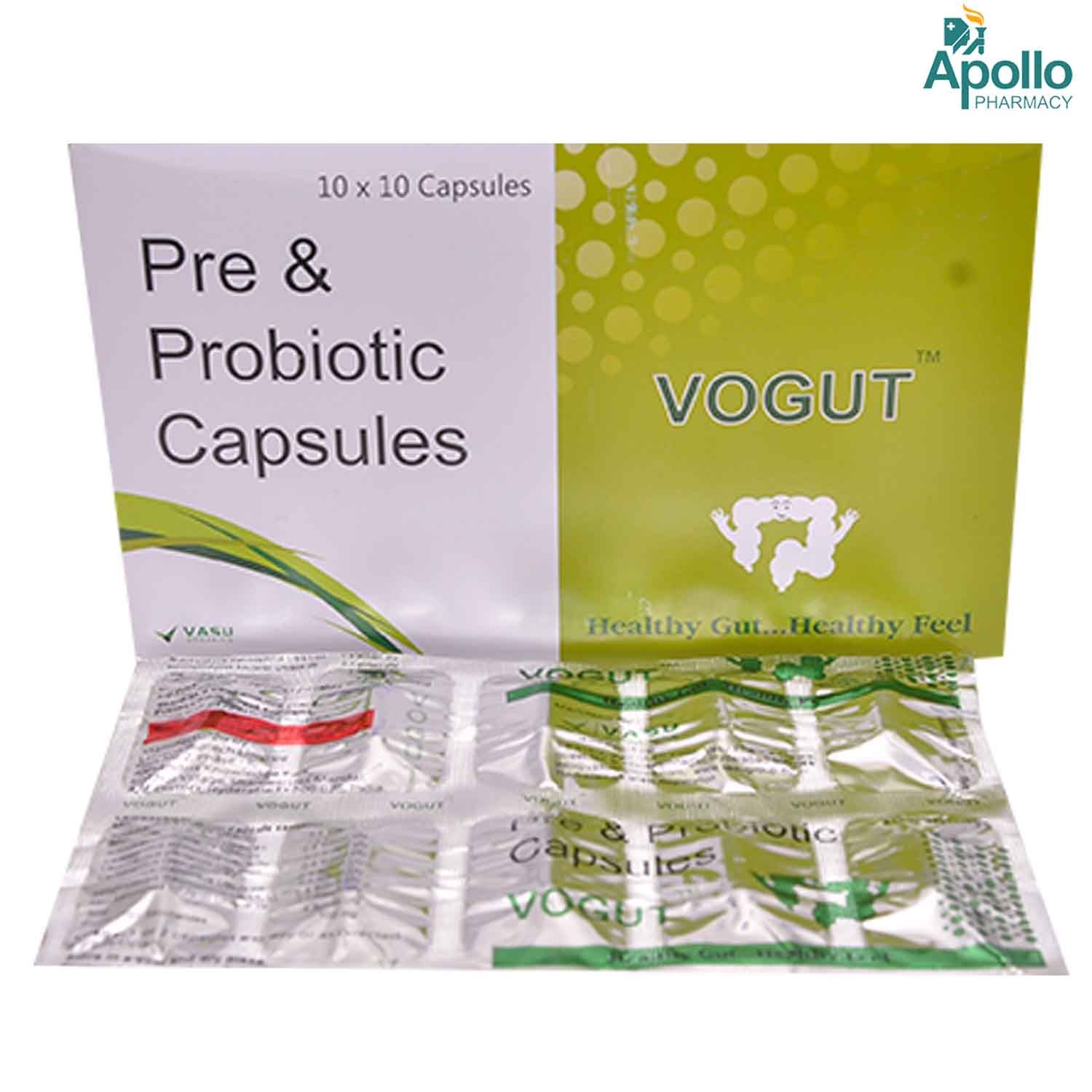 Vogut Capsule 10's Price, Uses, Side Effects, Composition - Apollo Pharmacy