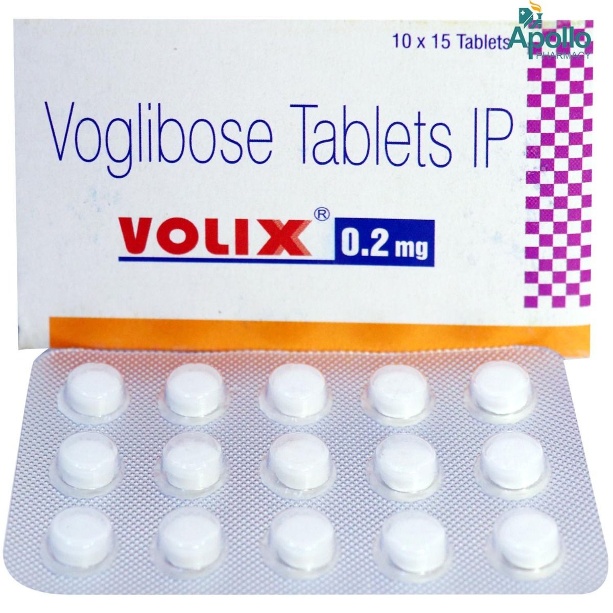 Volix 0.2 Tablet 15's Price, Uses, Side Effects, Composition - Apollo ...