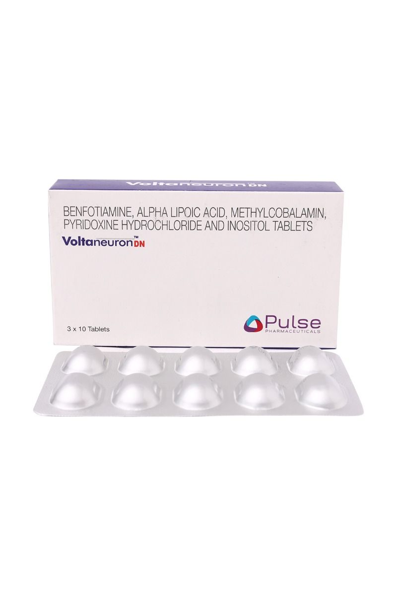 Voltaneuron DN Tablet 10's Price, Uses, Side Effects, Composition ...