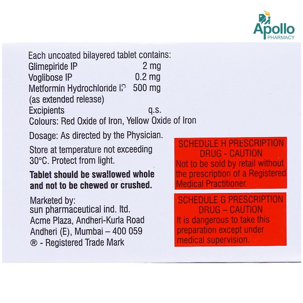 Volix Trio 2 Tablet 10's Price, Uses, Side Effects, Composition ...