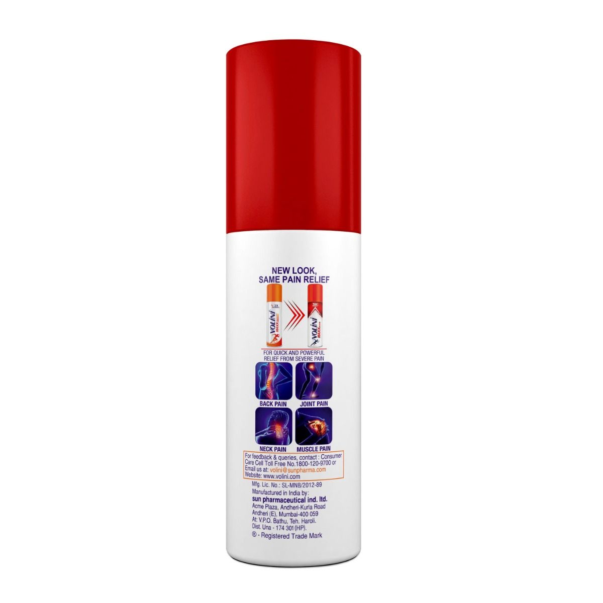 Volini Maxx Pain Relief Spray, 25 gm Price, Uses, Side Effects ...