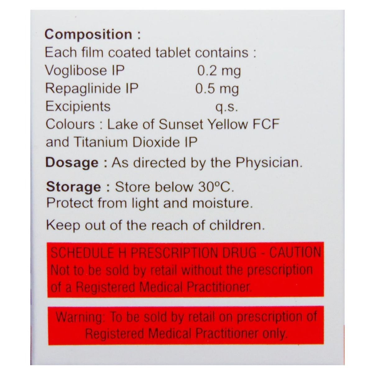 Volix R 0.2/0.5Mg Tablet 10's Price, Uses, Side Effects, Composition ...