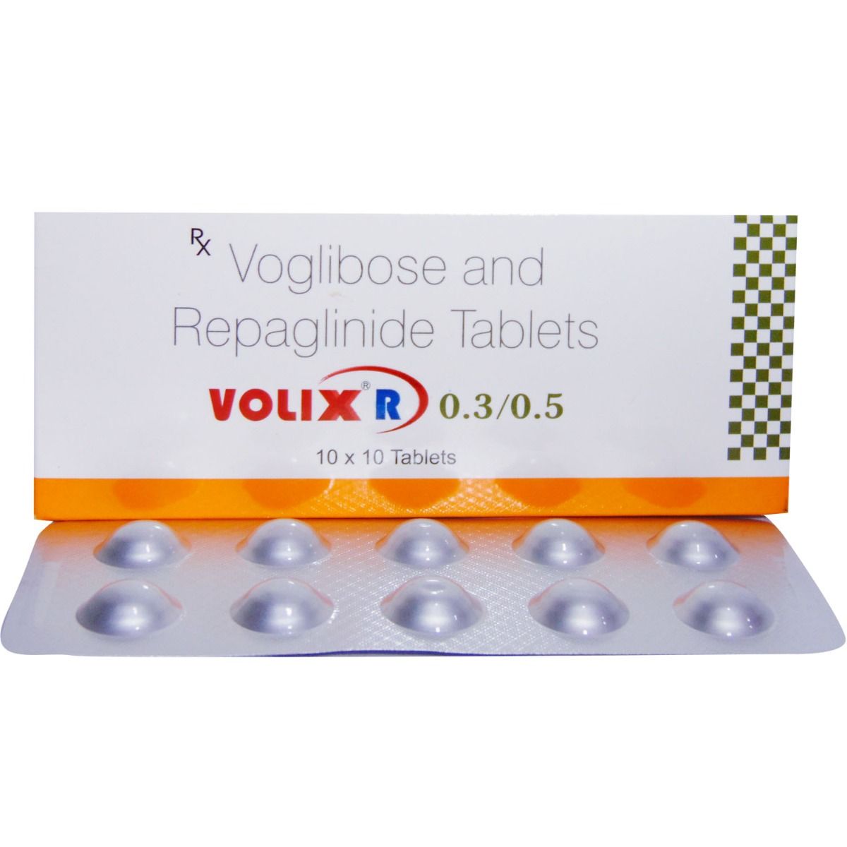 Volix R 0.3/0.5 Tablet 10's Price, Uses, Side Effects, Composition ...