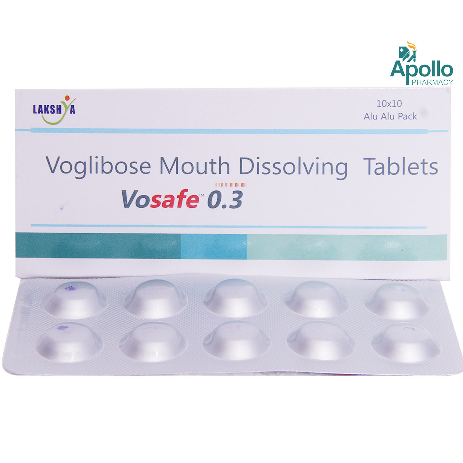 Vosafe 0.3 Tablet 10's Price, Uses, Side Effects, Composition - Apollo ...