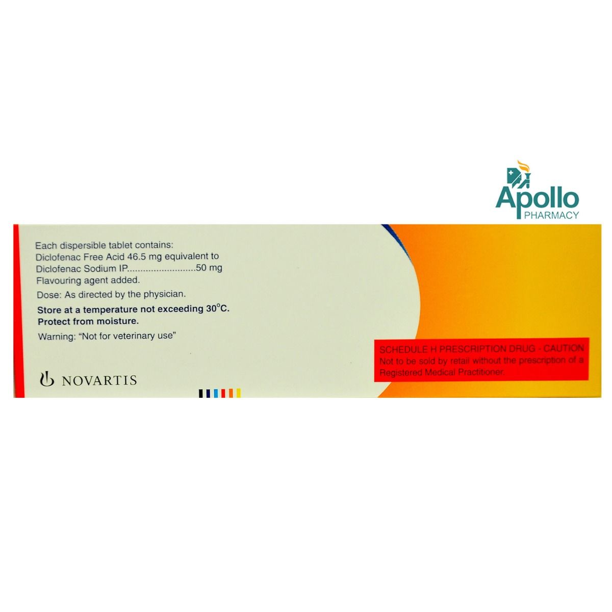 Voveran D Tablet 10's Price, Uses, Side Effects, Composition - Apollo ...