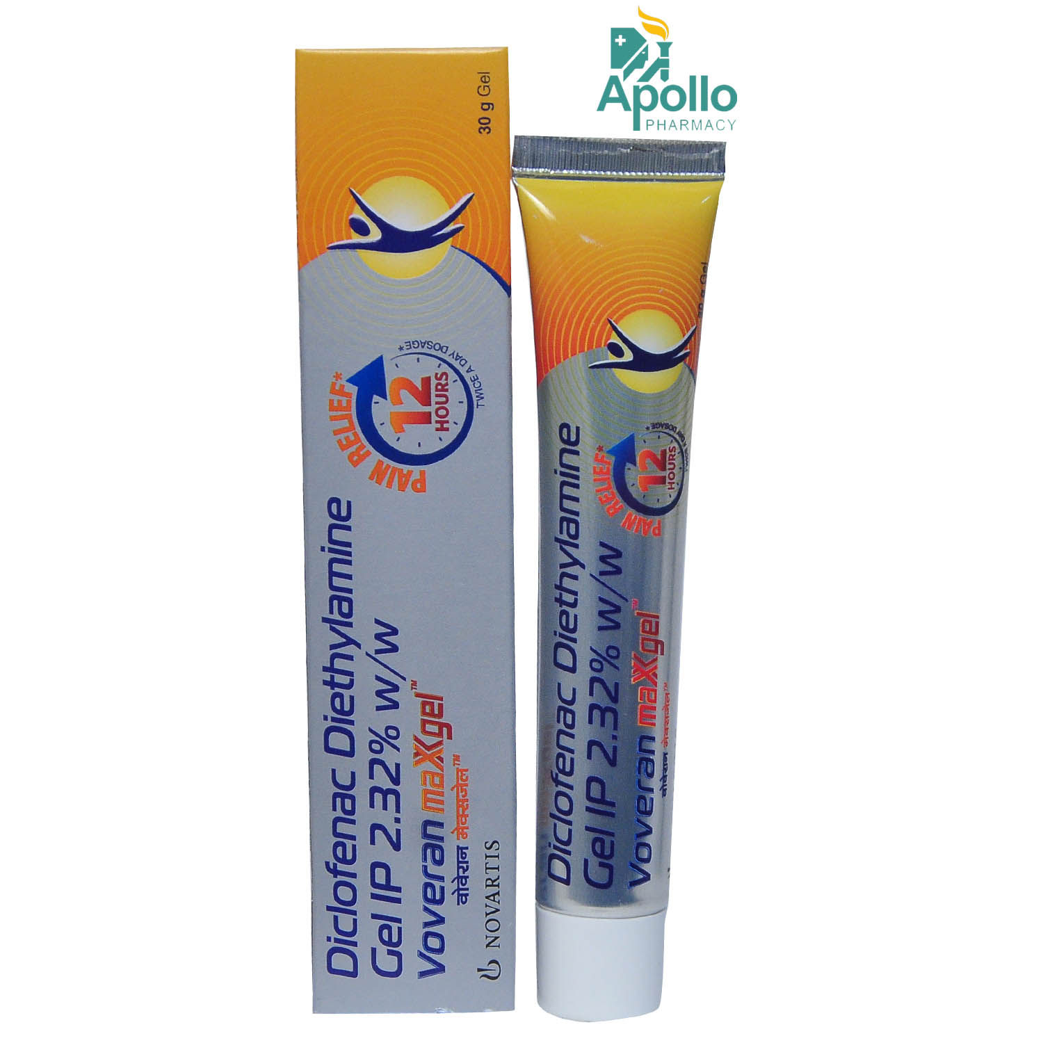 Voveran Max Gel 30 gm Price, Uses, Side Effects, Composition - Apollo ...