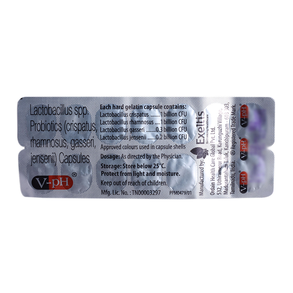 V-PH Capsule 14's Price, Uses, Side Effects, Composition - Apollo Pharmacy