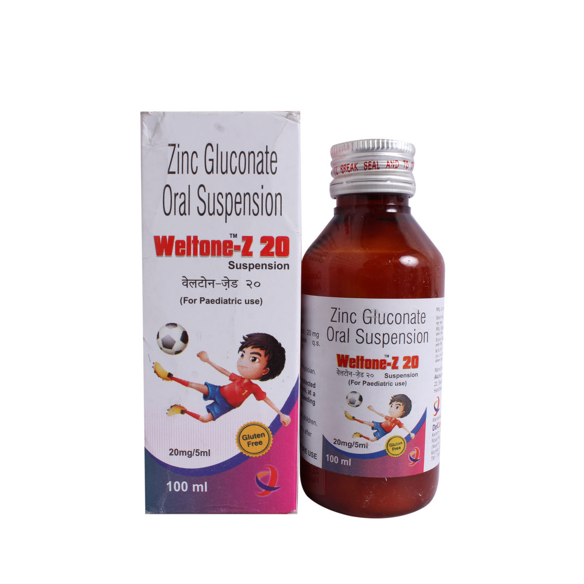 Weltone-Z 20 mg Paed Suspension 100 ml Price, Uses, Side Effects ...
