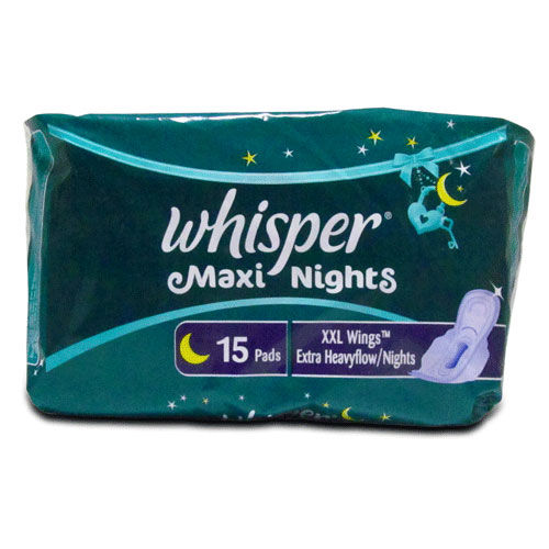Whisper Choice XL 280mm Sanitary Pads, 36 Count Price, Uses, Side ...