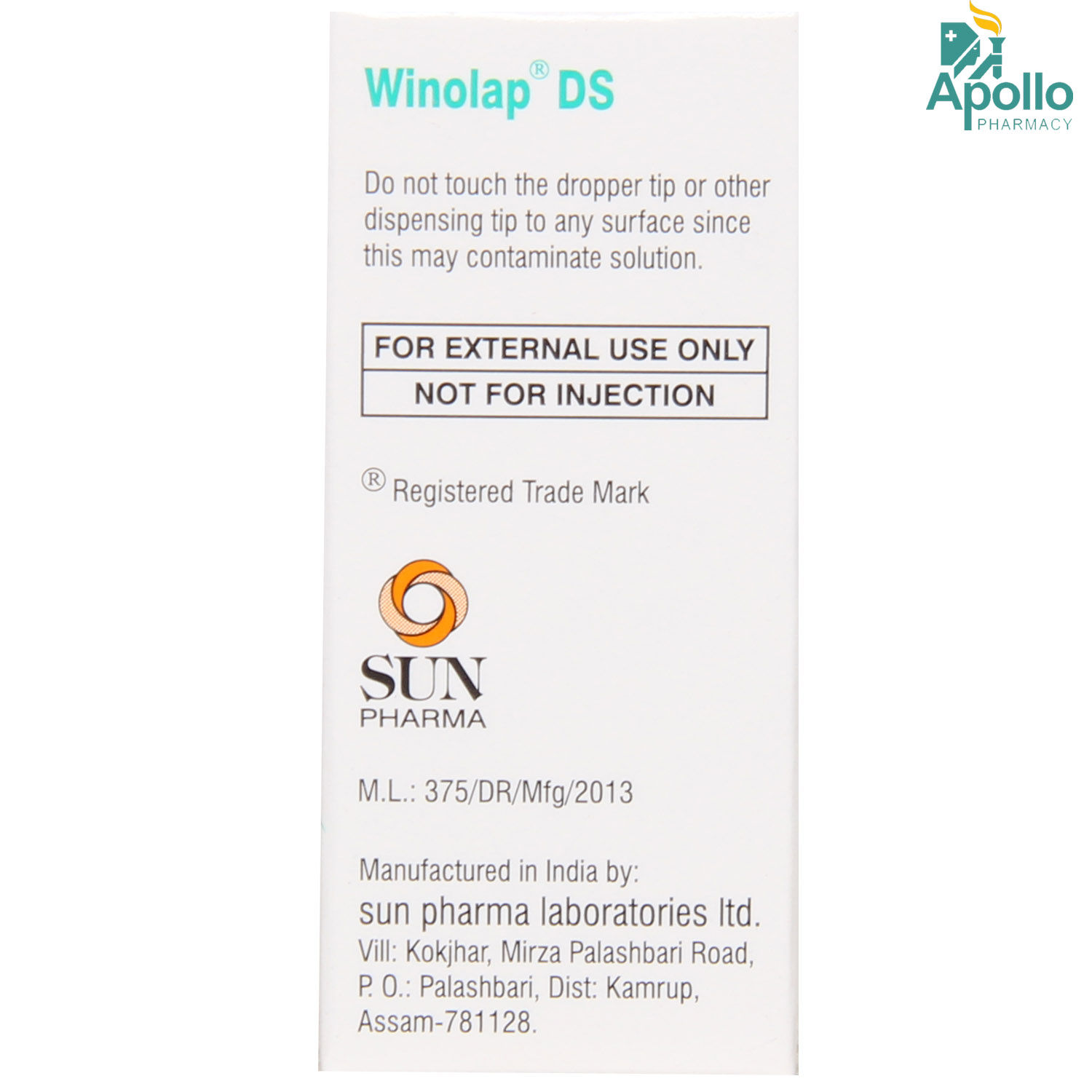 Winolap DS Eye Drops 2.5 ml Price, Uses, Side Effects, Composition ...