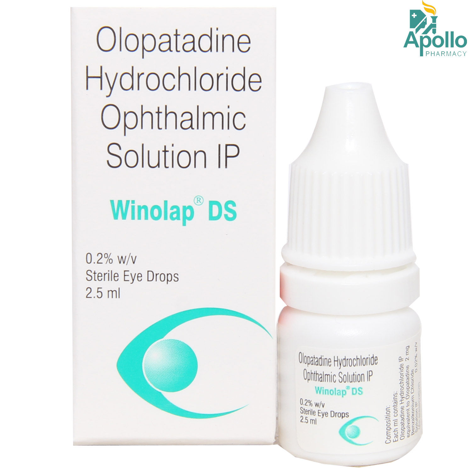 Winolap DS Eye Drops 2.5 ml Price, Uses, Side Effects, Composition ...